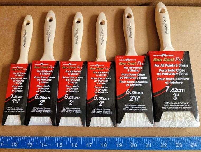 "Project Select" Paint Brushes (NEW) - Legacy Auction Company