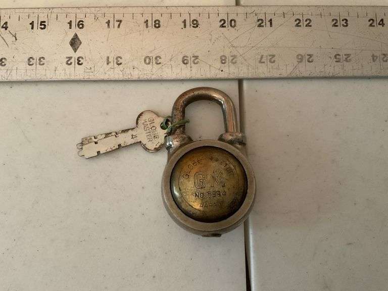 Globe Master lock - Legacy Auction Company