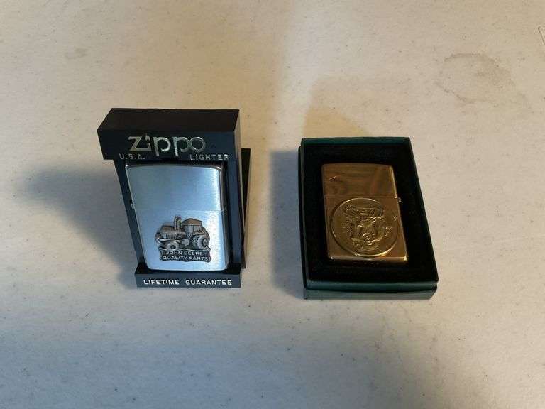 John Deere Zippo lighters - Legacy Auction Company
