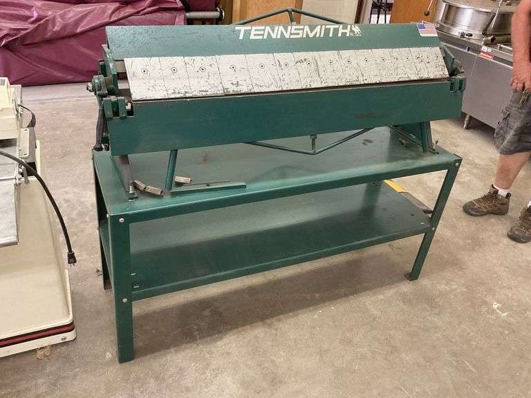 Tennsmith 48” metal brake - Legacy Auction Company