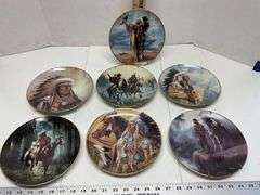 Native American collector plates - Legacy Auction Company