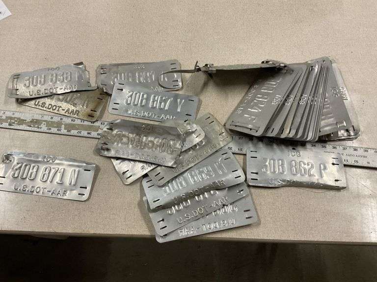 Rail plates - Legacy Auction Company