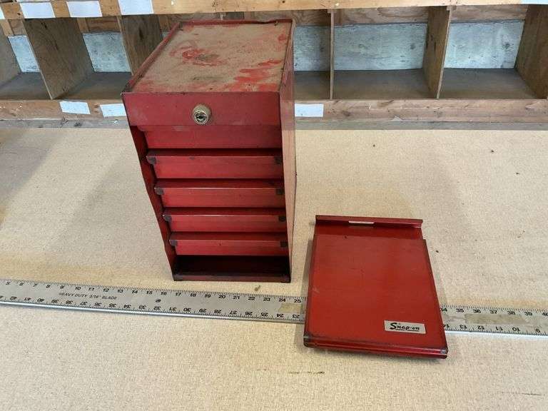 Snap on side cabinet toolbox - Legacy Auction Company