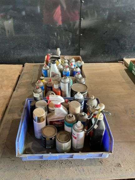 Misc spray paint - Legacy Auction Company