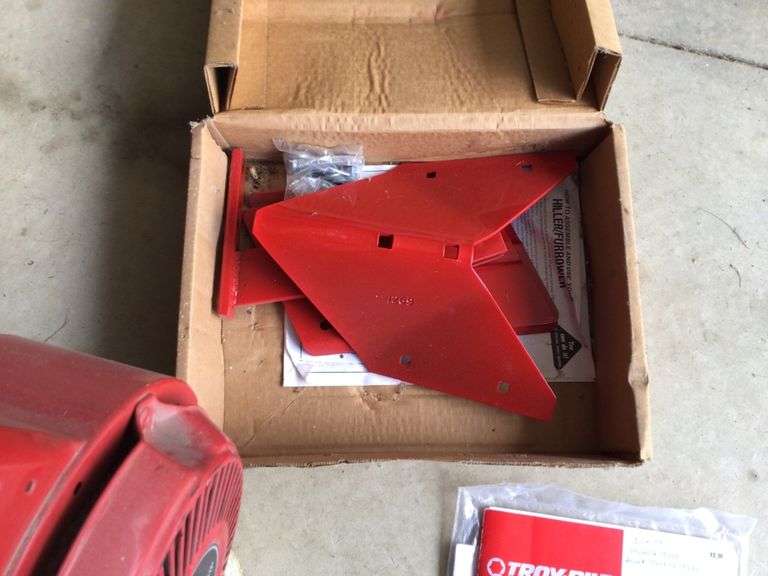 Troy-bilt tiller, model 15008, 5 hp, with - Legacy Auction Company