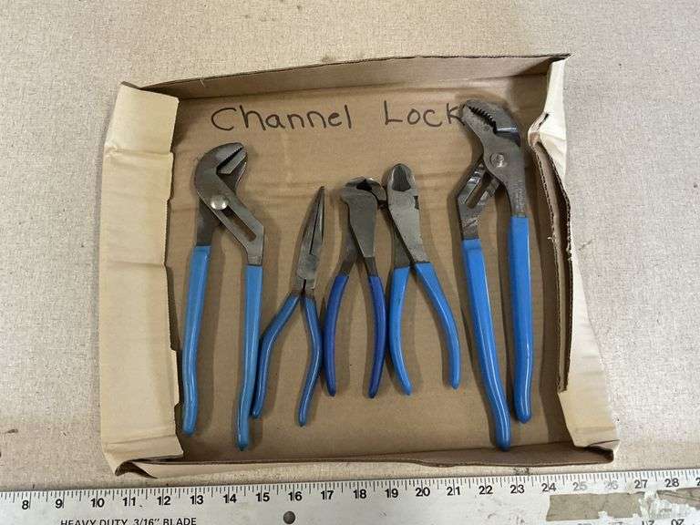 Channel lock set - Legacy Auction Company