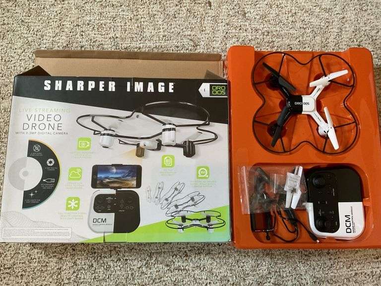 Sharper image video drone - Legacy Auction Company