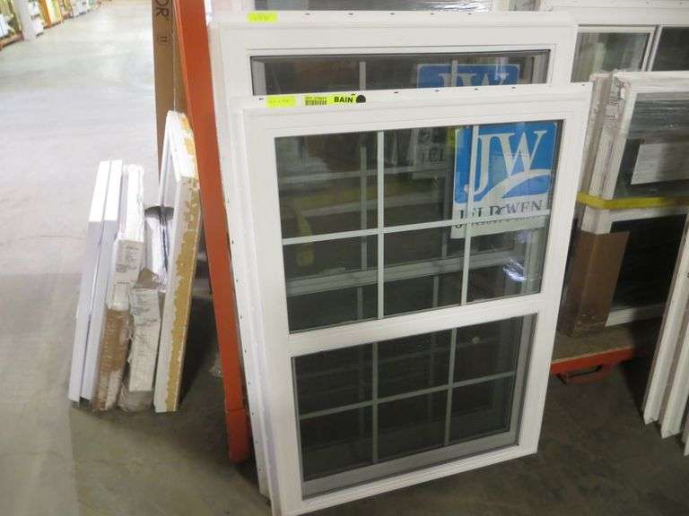 White Vinyl Window - Lambrecht Auction, Inc.