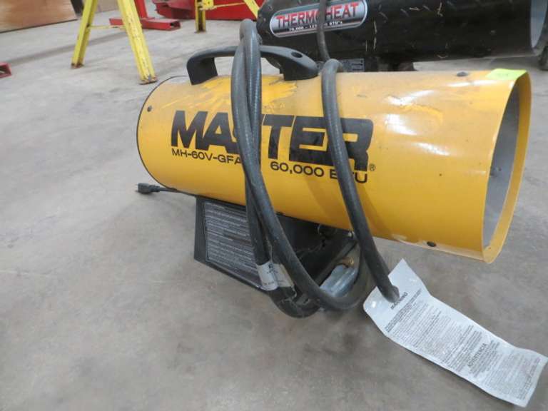 Master Propane Space Heater - Lambrecht Auction, Inc.