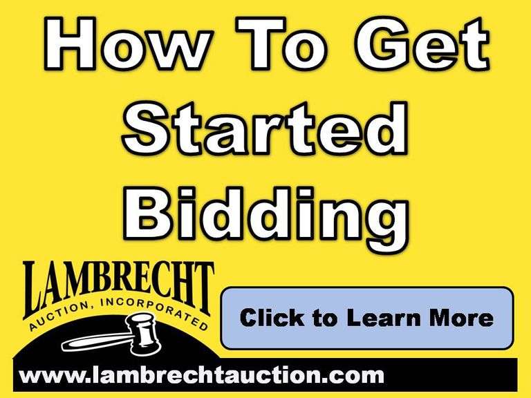 How To Get Started Bidding - Lambrecht Auction, Inc.