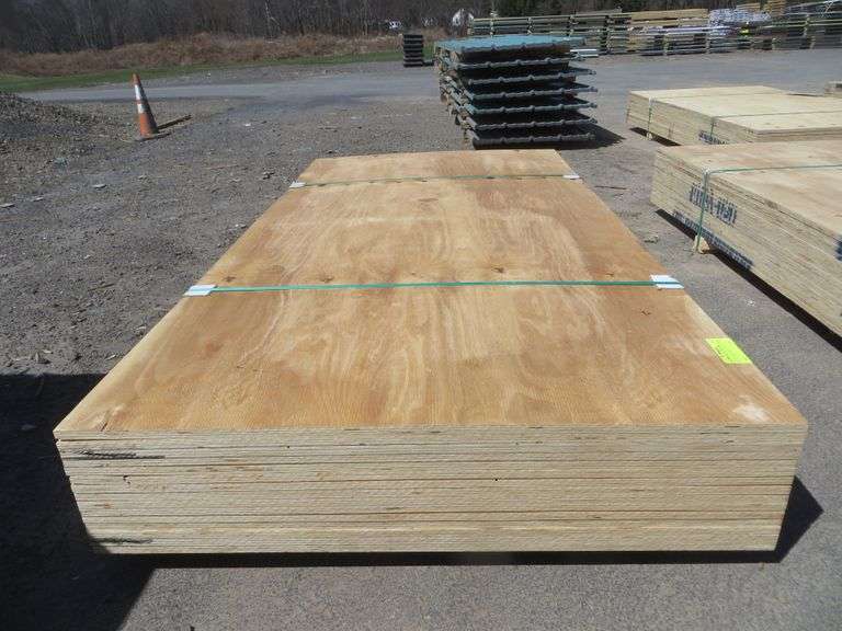 CDX Plywood 3 4 X 48 X 96 Lambrecht Auction Inc 