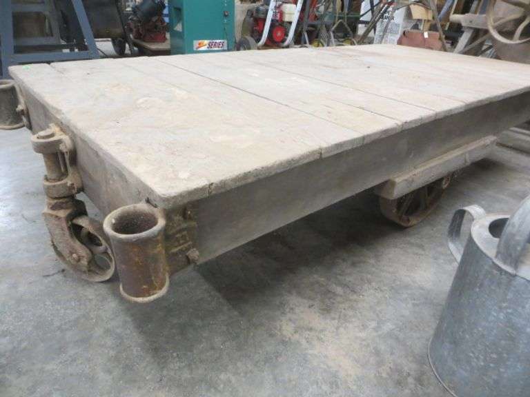 Large Antique Shop Dolly - Lambrecht Auction, Inc.