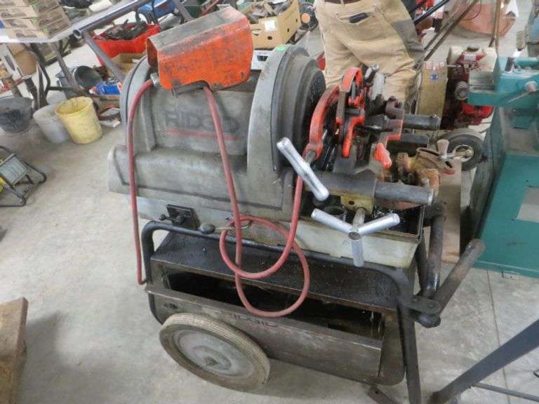 Ridgid Power Pipe Threader - Lambrecht Auction, Inc.