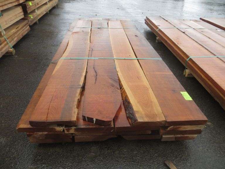 Cherry Hardwood Lumber 2" x 10" x RL - Lambrecht Auction, Inc.
