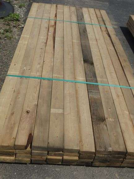 Hem Fir Dimensional Lumber 2" x 4" x 8' *See Desc - Lambrecht Auction, Inc.