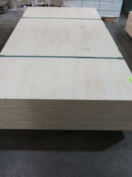 Virola Plywood 7/8" x 48" x 97 3/4" - Lambrecht Auction, Inc.