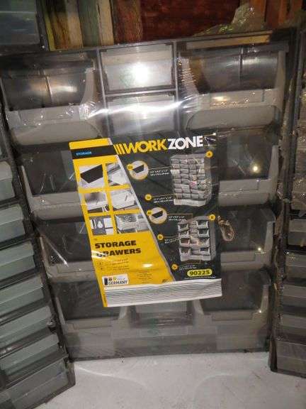 Work Zone Organizer Bins - Lambrecht Auction, Inc.