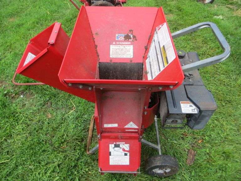 Troy-Bilt Chipper/Shredder - Lambrecht Auction, Inc.