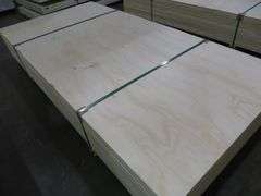Virola Plywood 7/8" x 48" x 97 3/4" - Lambrecht Auction, Inc.