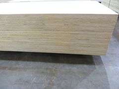 Virola Plywood 7/8" x 48" x 97 3/4" - Lambrecht Auction, Inc.