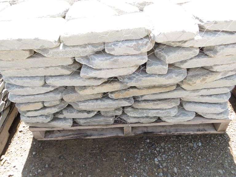 Tumbled Garden Path/Pavers, 2" x Assorted - Lambrecht Auction, Inc.