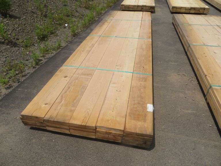Hem Fir Dimensional Lumber #3 2" x 10" x 14' - Lambrecht Auction, Inc.