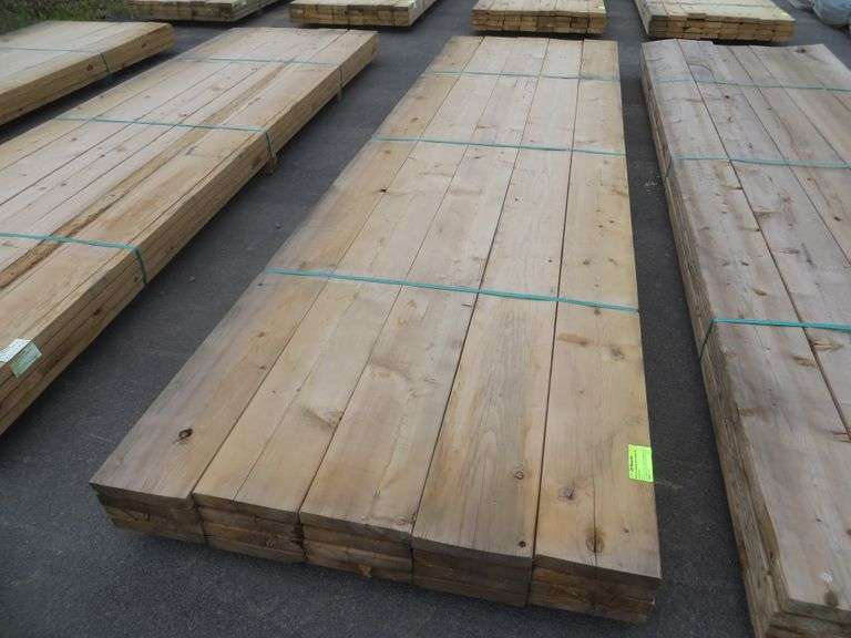 Hem Fir Dimensional Lumber #3 2" x 10" x 14' - Lambrecht Auction, Inc.