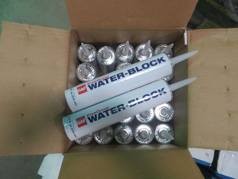 10.5oz GAF Water Block Butyl Based - Lambrecht Auction, Inc.