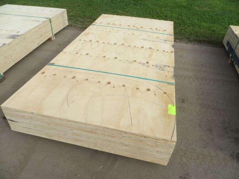 CDX Plywood 3 4 X 48 X 96 Lambrecht Auction Inc 