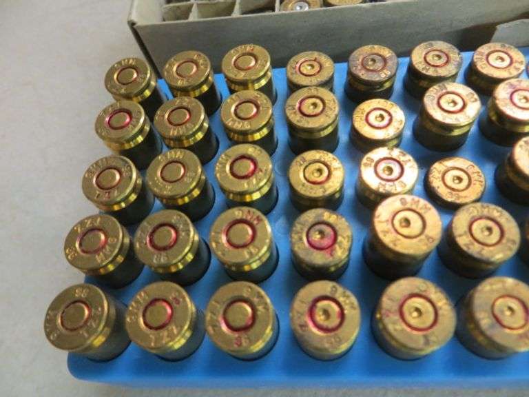 Ammo - Assorted 9 mm Luger 65 live rounds - Lambrecht Auction, Inc.