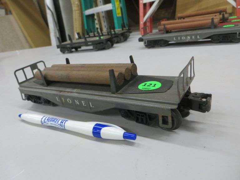 Lionel 6111 Log Flat Car - Lambrecht Auction, Inc.