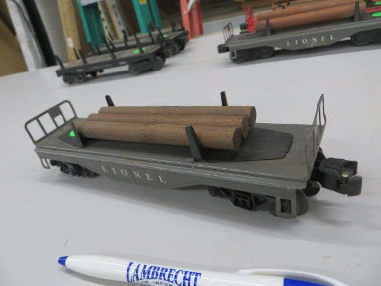 Lionel 6111 Log Flat Car - Lambrecht Auction, Inc.