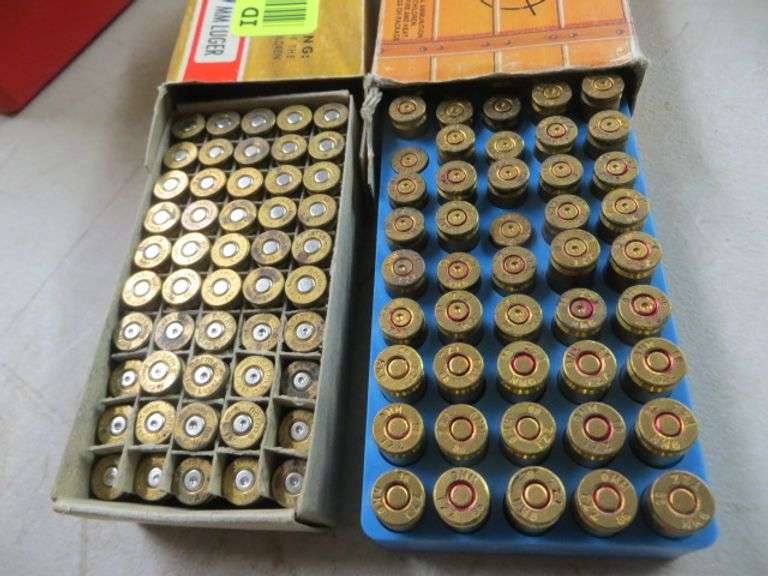 Ammo - Assorted 9 mm Luger 65 live rounds - Lambrecht Auction, Inc.