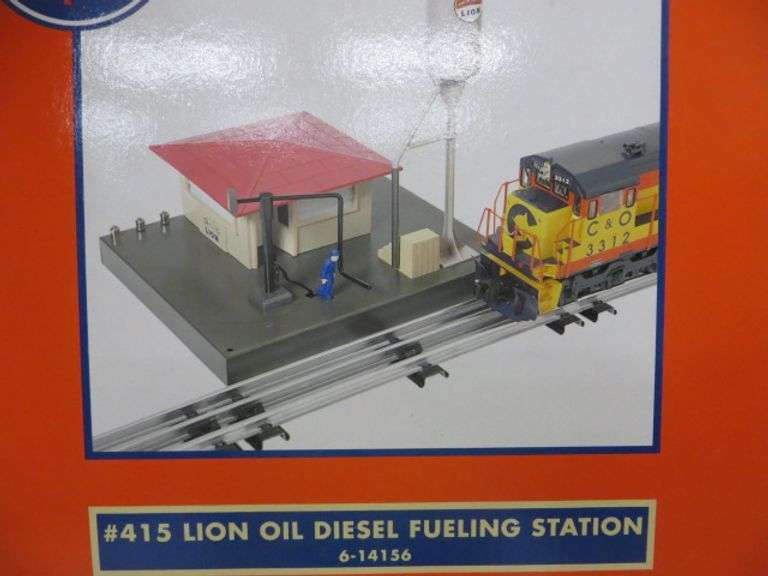 Lionel Lion Oil Diesel Fueling Station - Lambrecht Auction, Inc.