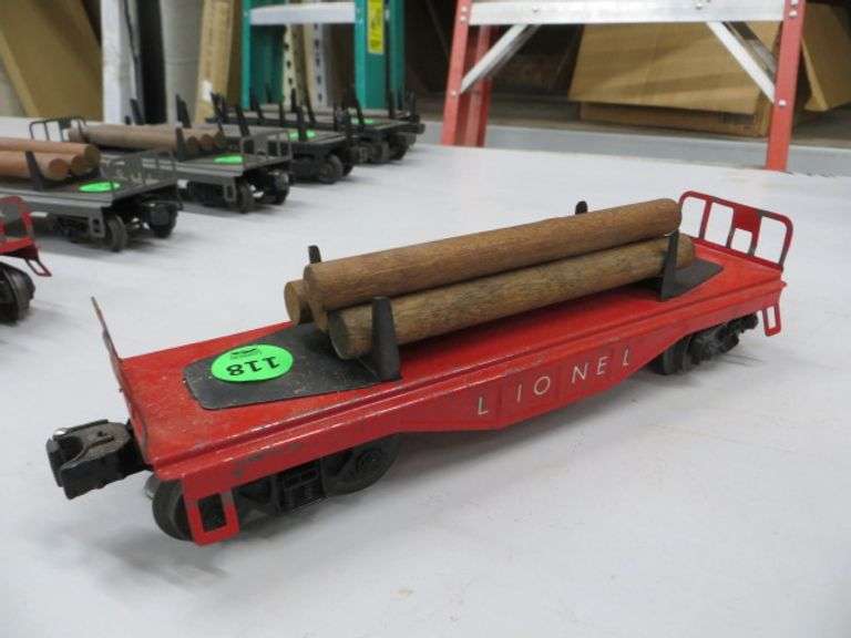 Lionel 6111 Log Flat Car - Lambrecht Auction, Inc.