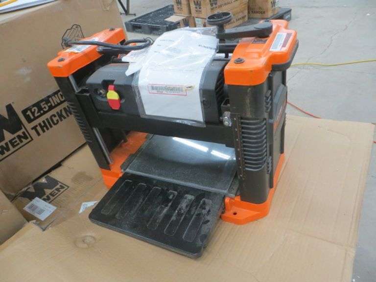 12.5" Thickness Planer - Lambrecht Auction, Inc.