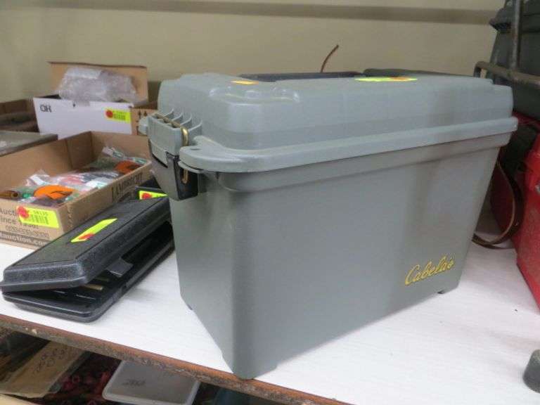 Large Plastic Ammo Box - Lambrecht Auction, Inc.