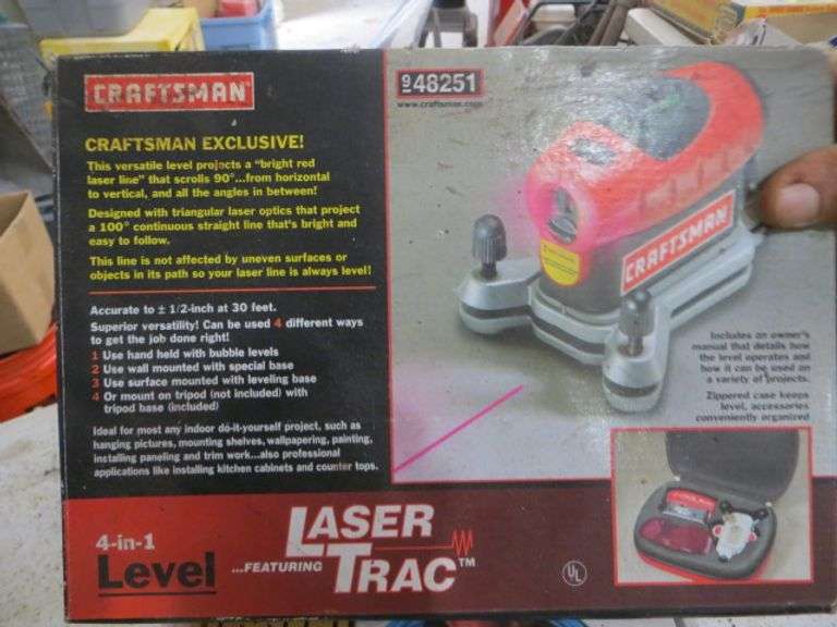 Roto Zip, Sander, Laser Level - Lambrecht Auction, Inc.