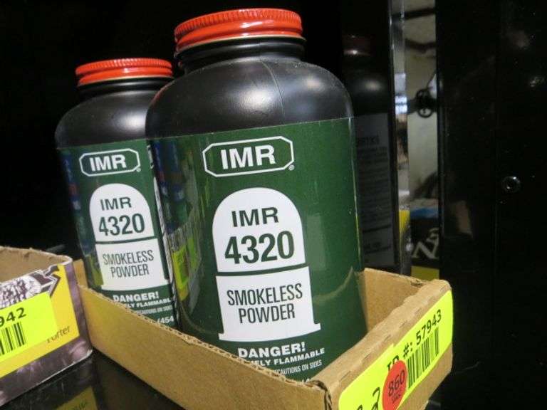 Powder - IMR 4320 - Lambrecht Auction, Inc.