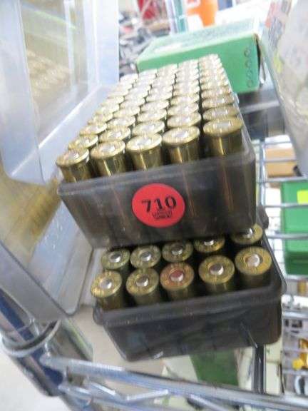Reloaded Ammo .44 REM MAG 100 Live Rounds - Lambrecht Auction, Inc.