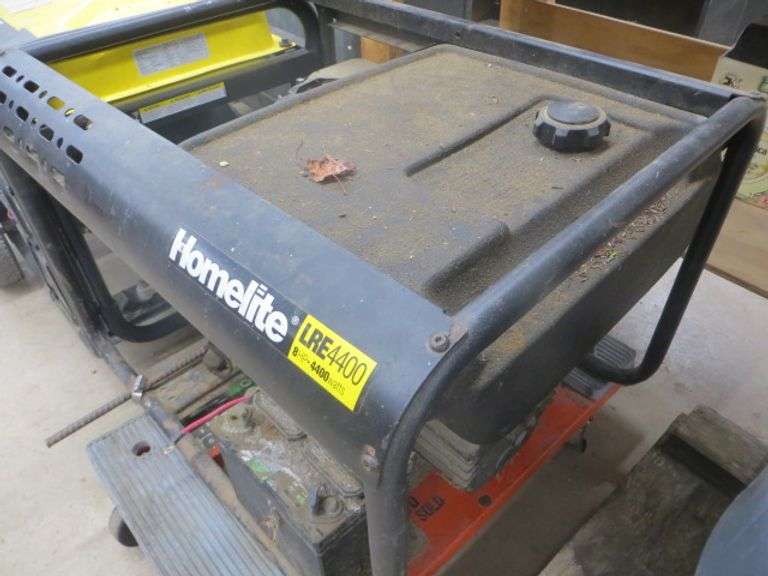 Homelite LRE4400 Generator - Lambrecht Auction, Inc.