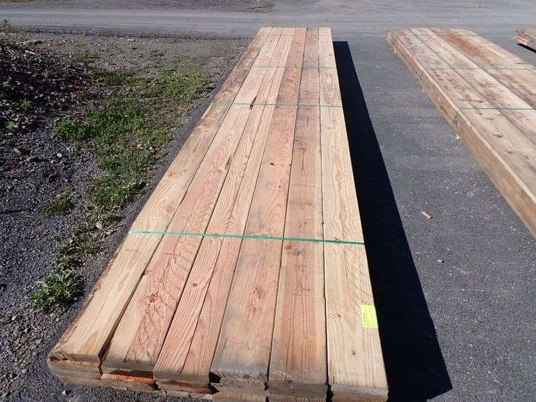 Doug Fir Dimensional Lumber 2" x 8" x 20' - Lambrecht Auction, Inc.
