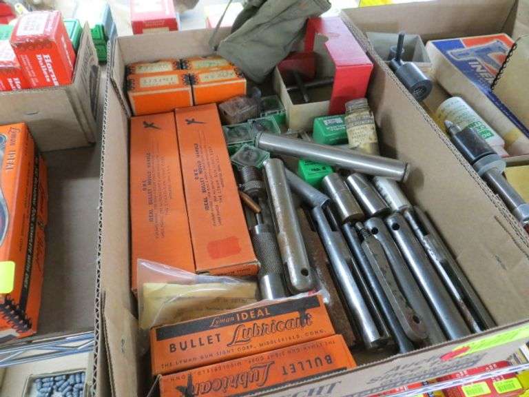 Bullet Molds, Bullets, Shell Holder Ect. - Lambrecht Auction, Inc.