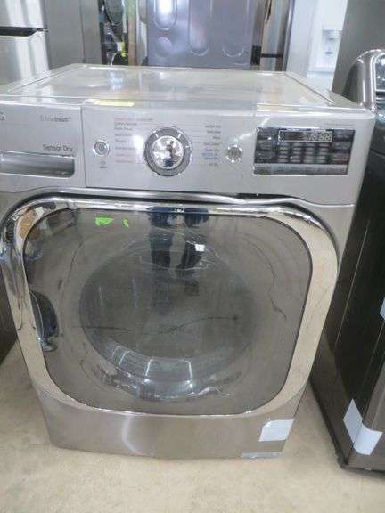 LG True Steam Electric Dryer Dark Gray - See Details - Lambrecht ...