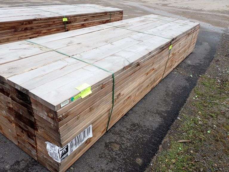Doug Fir Dimensional Lumber 2" x 10" x 14' - Lambrecht Auction, Inc.