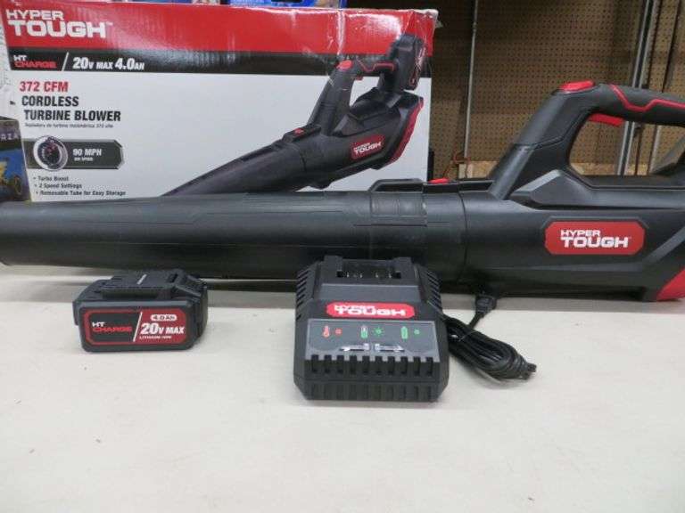 Hyper Tough Cordless Turbine Blower - Lambrecht Auction, Inc.