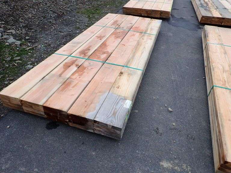 Doug Fir Dimensional Lumber 2" x 10" x 10' - Lambrecht Auction, Inc.