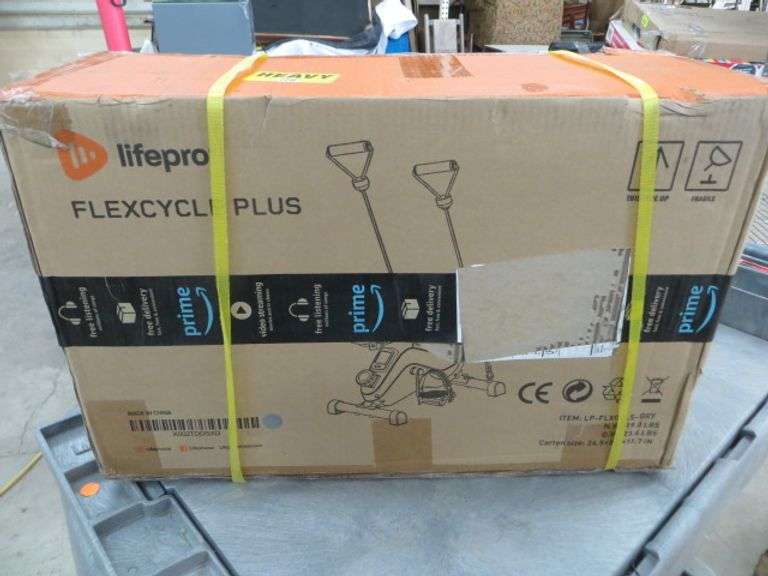 Lifepro Flex cycle Plus Model LP-FlXCPLS-Gray - Lambrecht Auction, Inc.