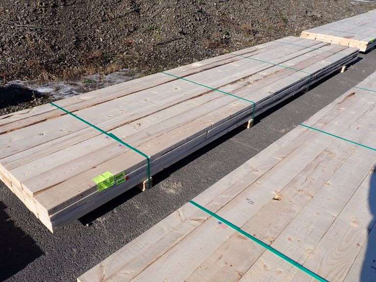 SPF Dimensional Lumber 2" x 6" x 16' - Lambrecht Auction, Inc.
