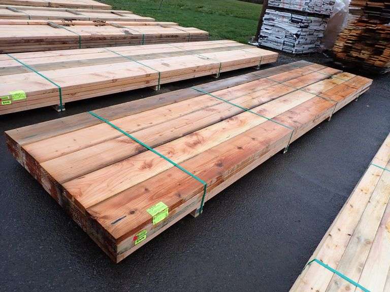 Doug Fir Dimensional Lumber 2" x 10" x 16' - Lambrecht Auction, Inc.